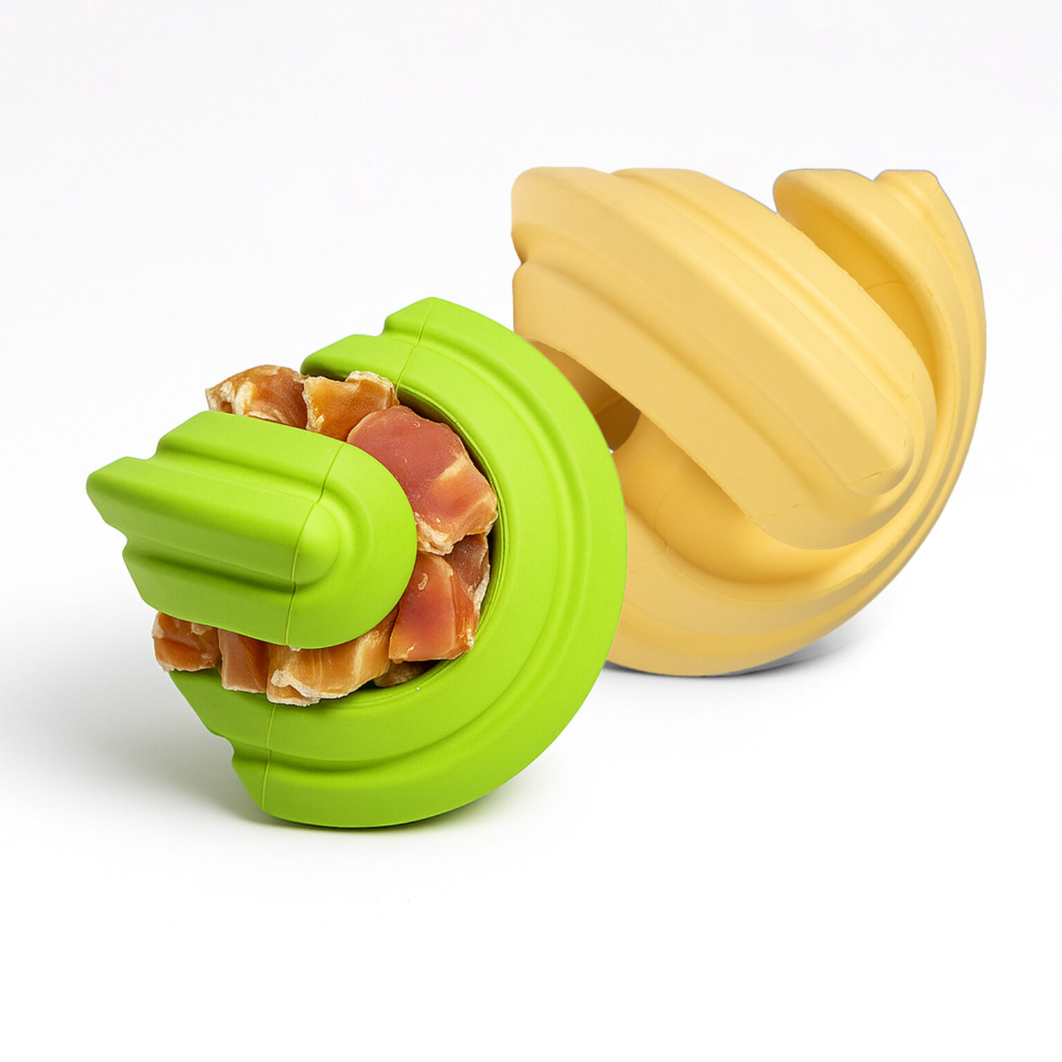 Geo-Gem Natural Rubber Enrichment Dog Toy - Poochie Pets